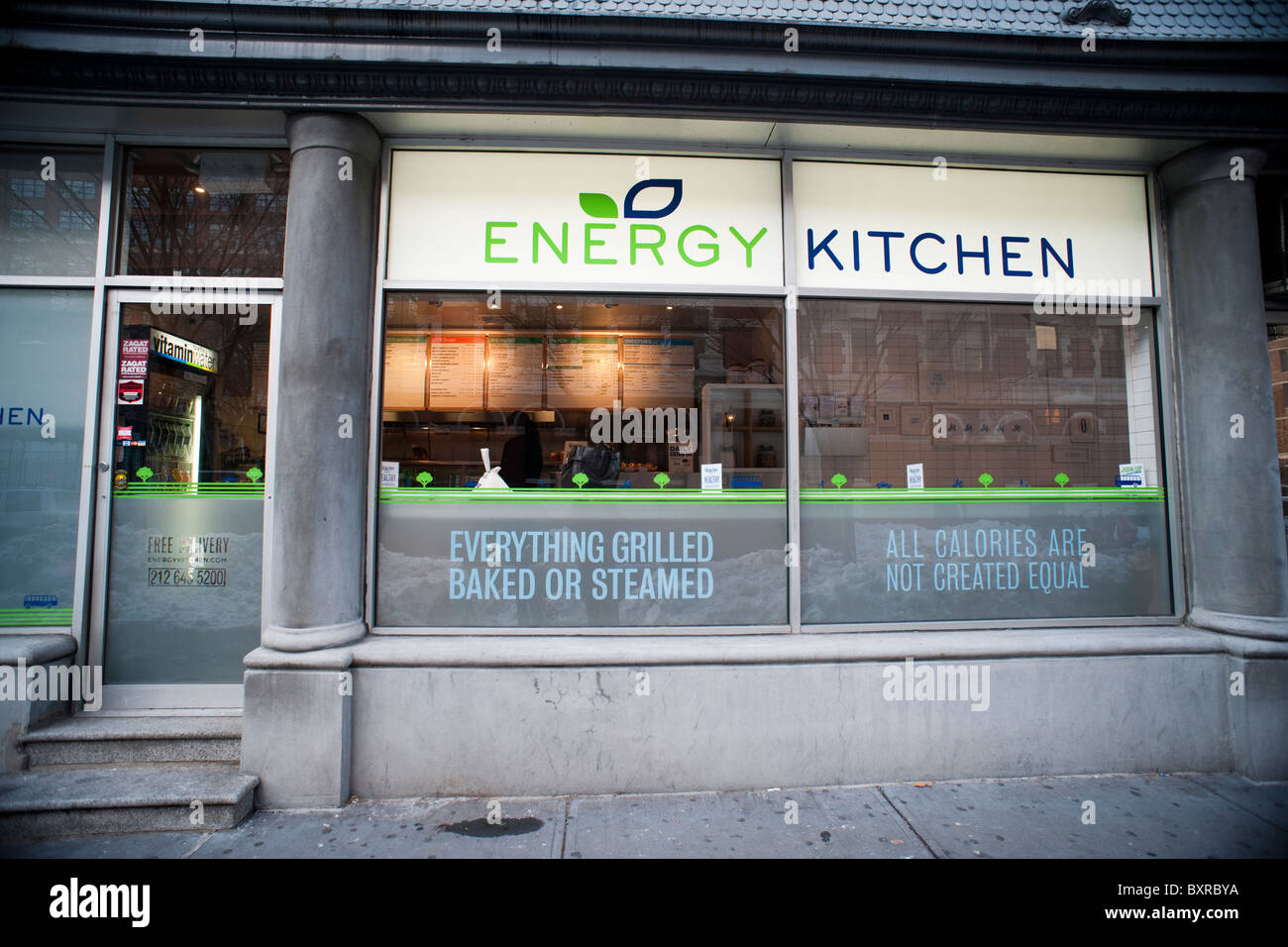 An Energy Kitchen restaurant in the Chelsea neighborhood of New York ...