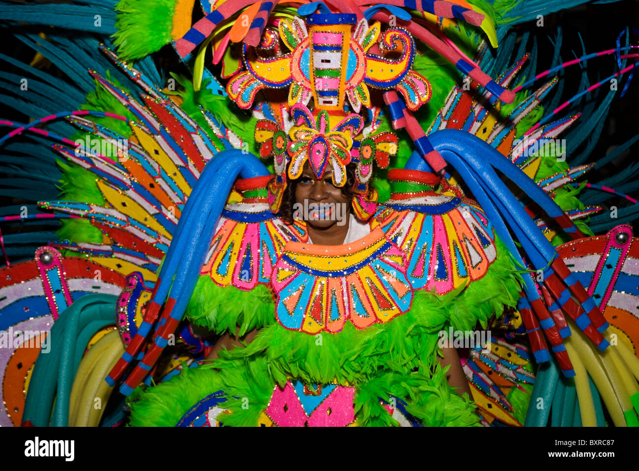 Junkanoo, Boxing Day, 2010, Saxons, Nassau, Bahamas Stock Photo - Alamy