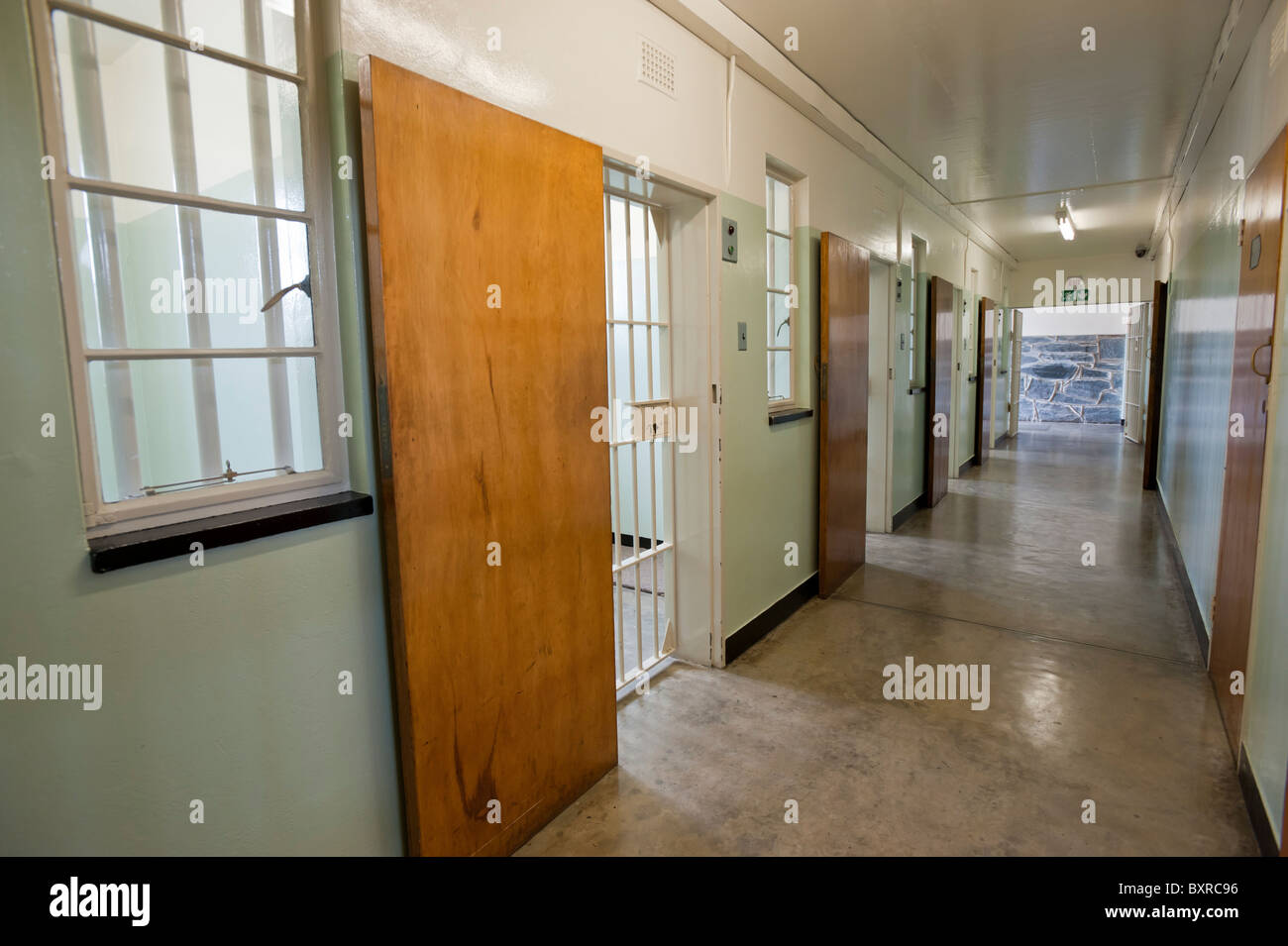Former Prison Wing And Cells Where Nelson Mandela Was Held On Robben