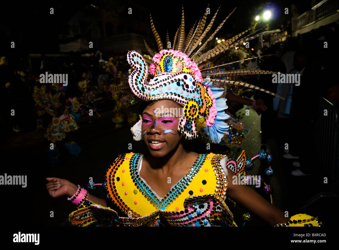 Junkanoo, Boxing Day, 2010, Saxons, Nassau, Bahamas Stock Photo - Alamy
