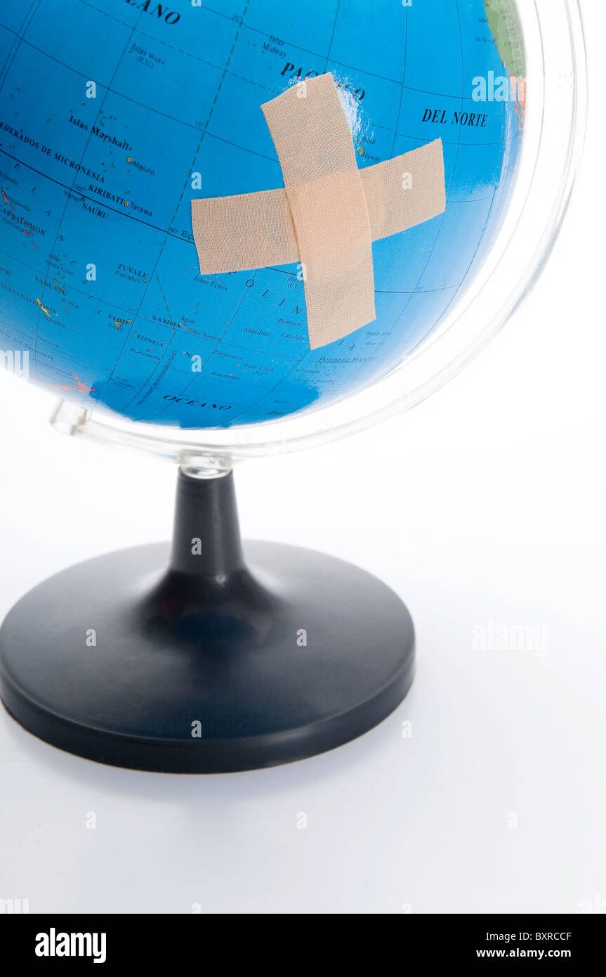 Earth band aid hi-res stock photography and images - Alamy