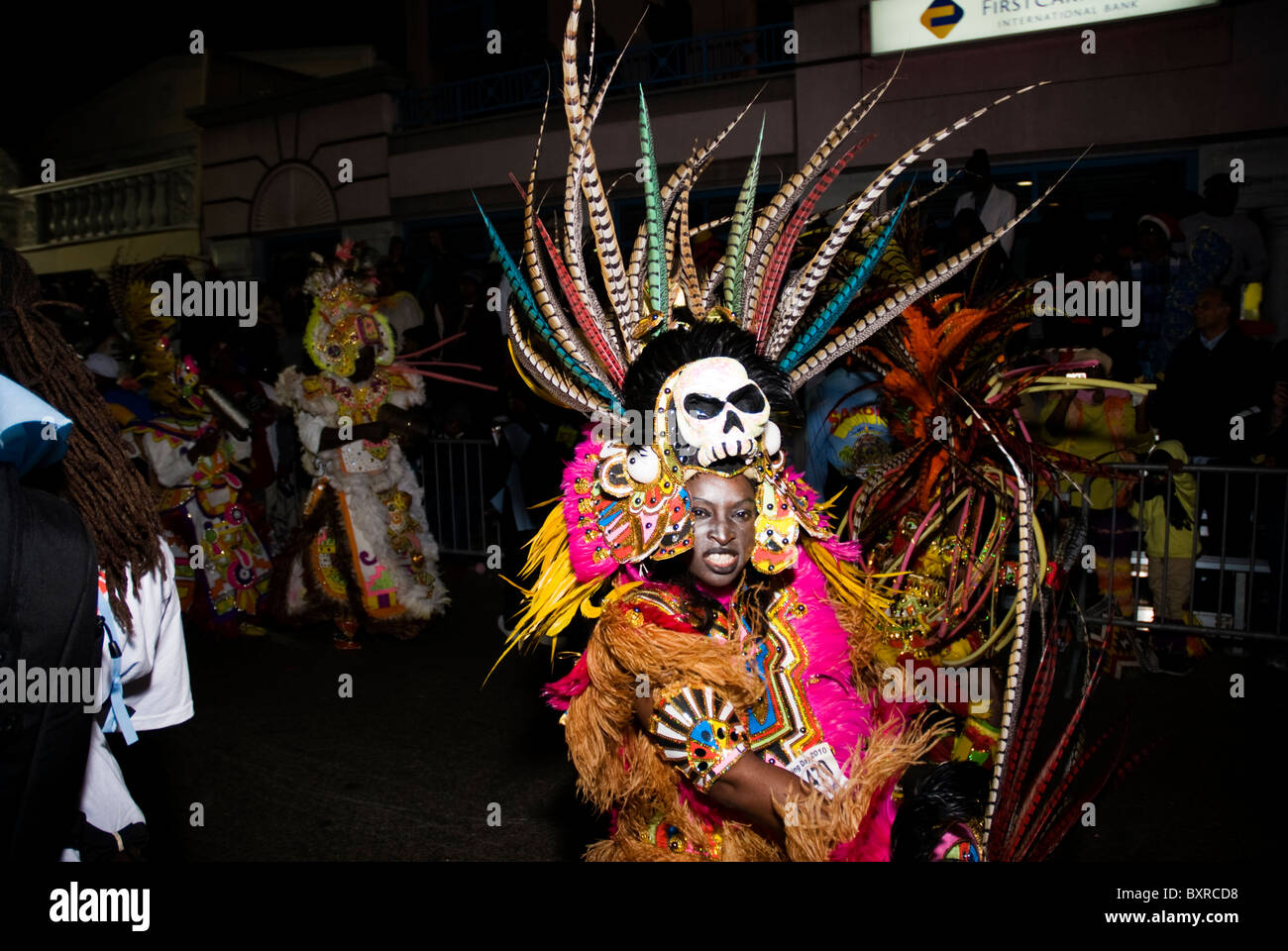 Junkanoo, Boxing Day, 2010, Saxons, Nassau, Bahamas Stock Photo - Alamy