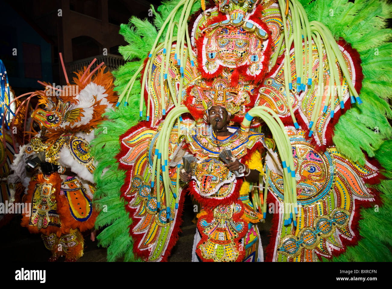 Junkanoo, Boxing Day, 2010, Saxons, Nassau, Bahamas Stock Photo - Alamy