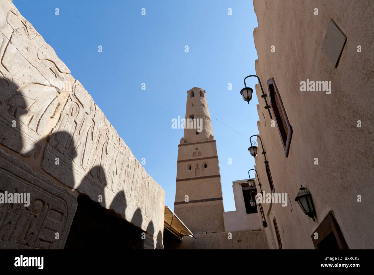 Minaret of mosque in luxor hi-res stock photography and images - Alamy