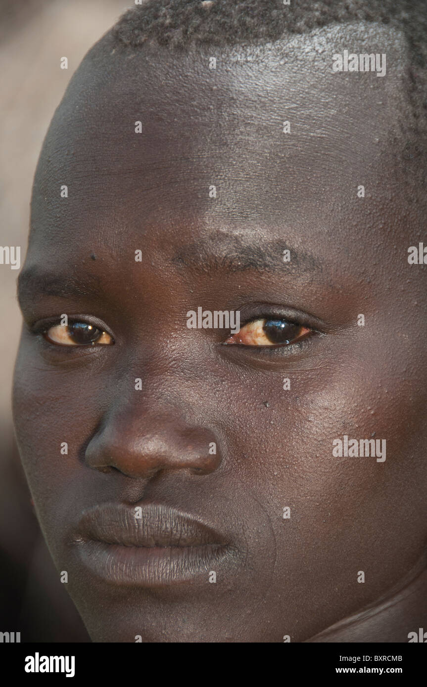 Surma woman, Kibish, Omo River Valley, Ethiopia Africa Stock Photo - Alamy