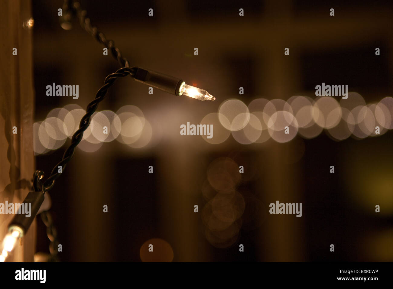 Festive fairy lights hi-res stock photography and images - Alamy