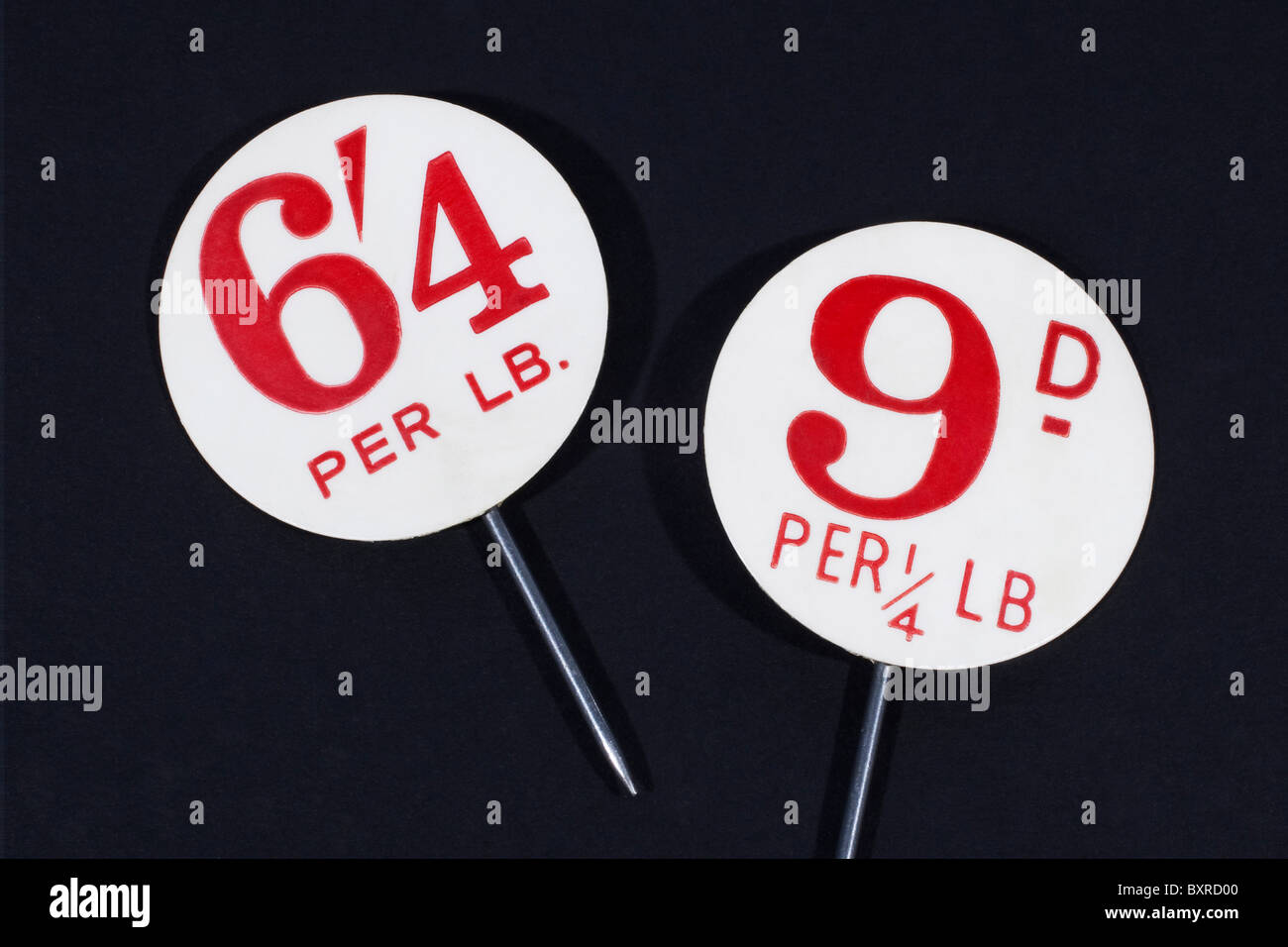 Sterling pre decimal and decimal hi-res stock photography and images ...