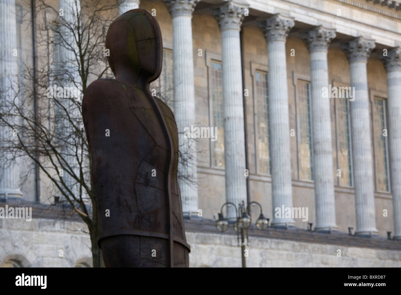 Iron man statue birmingham hi-res stock photography and images - Alamy