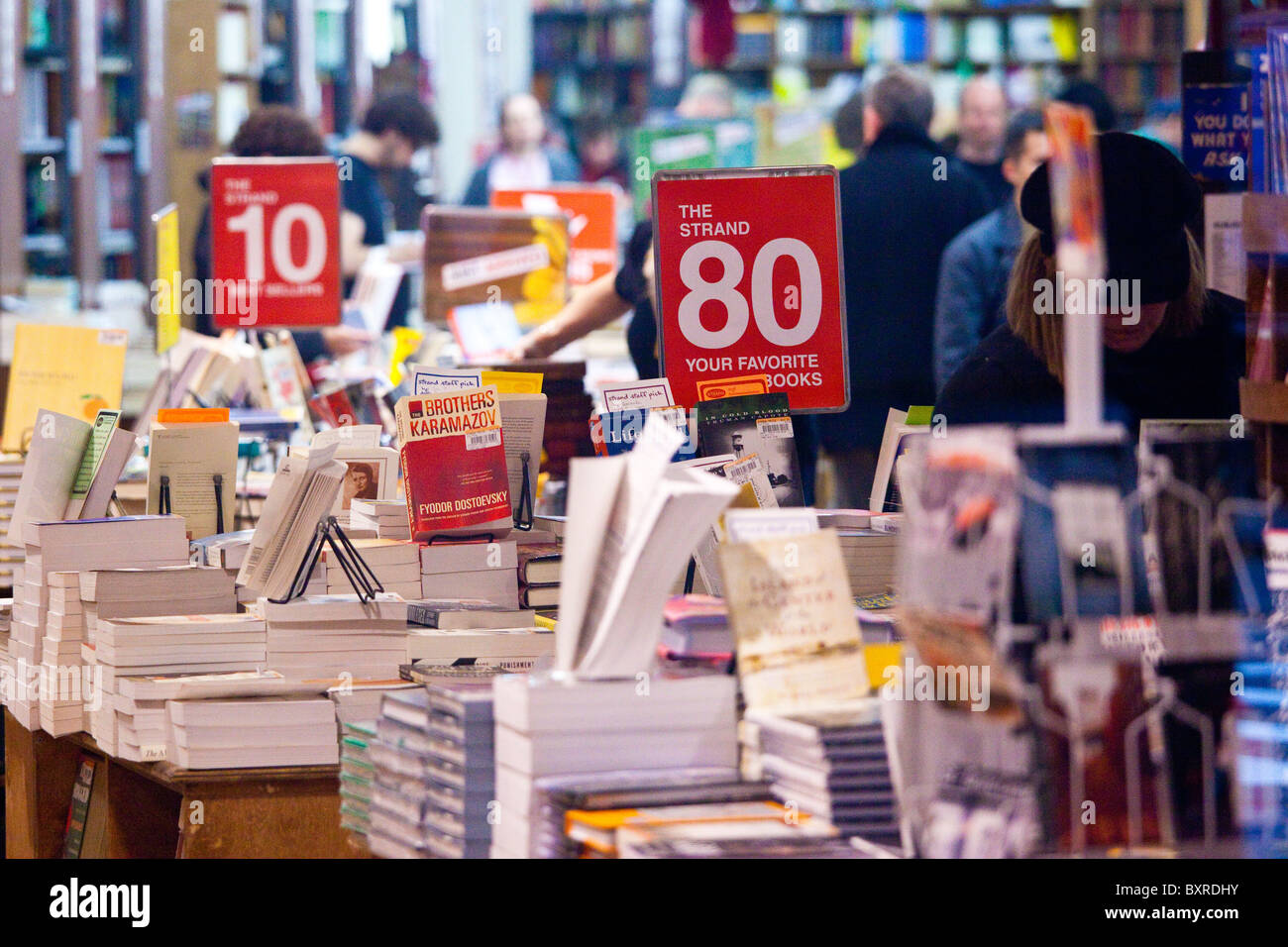 The Strand Bookstore High Resolution Stock Photography and Images - Alamy