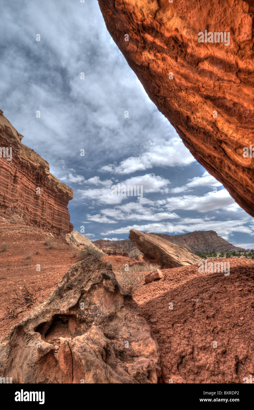 Curved rock formations hi-res stock photography and images - Alamy