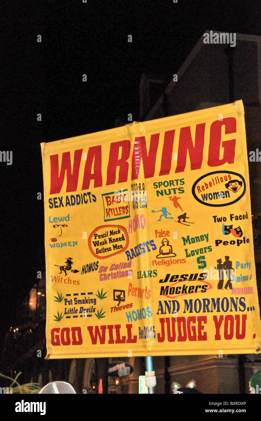 Religious signage hi-res stock photography and images - Alamy