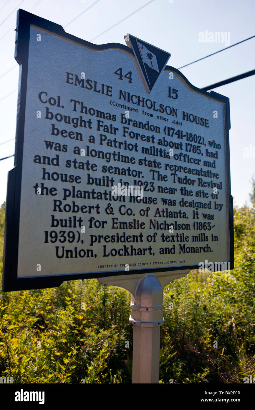 EMSLIE NICHOLSON HOUSE (Continued from other side) Col. Thomas Brandon ...