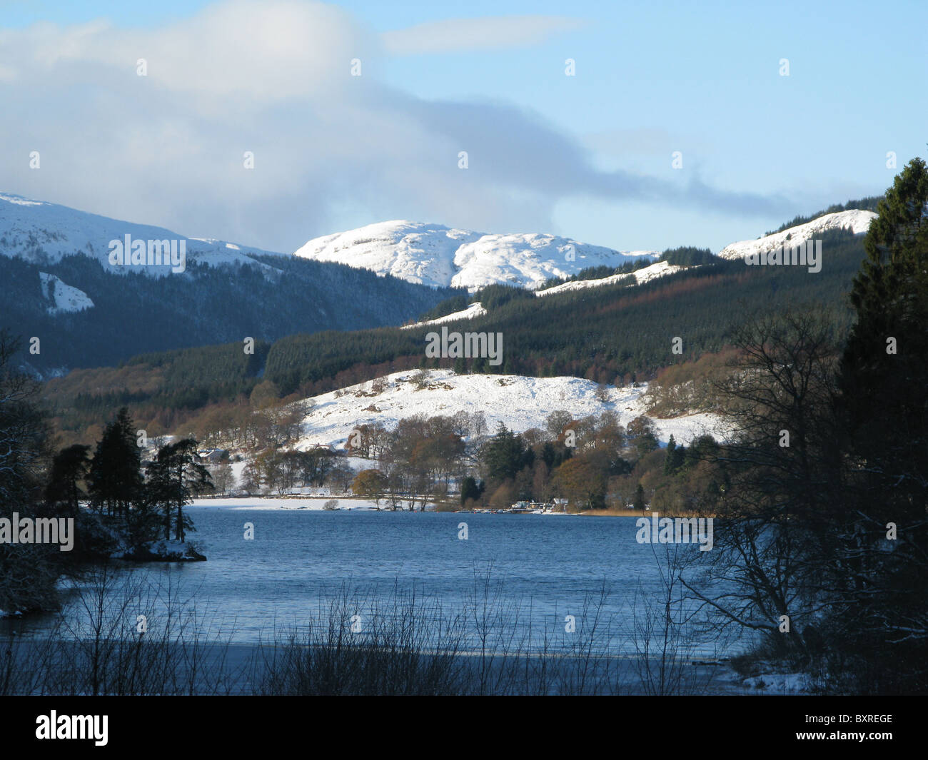 Loch Ard Stirlingshire Scotland Stock Photo - Alamy