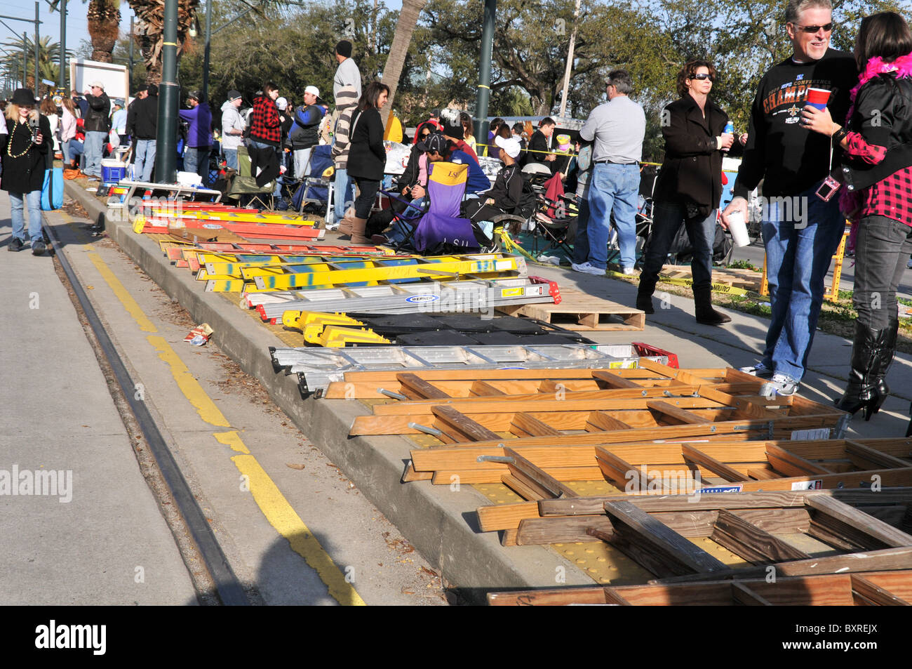 Ladder seats hi-res stock photography and images - Alamy