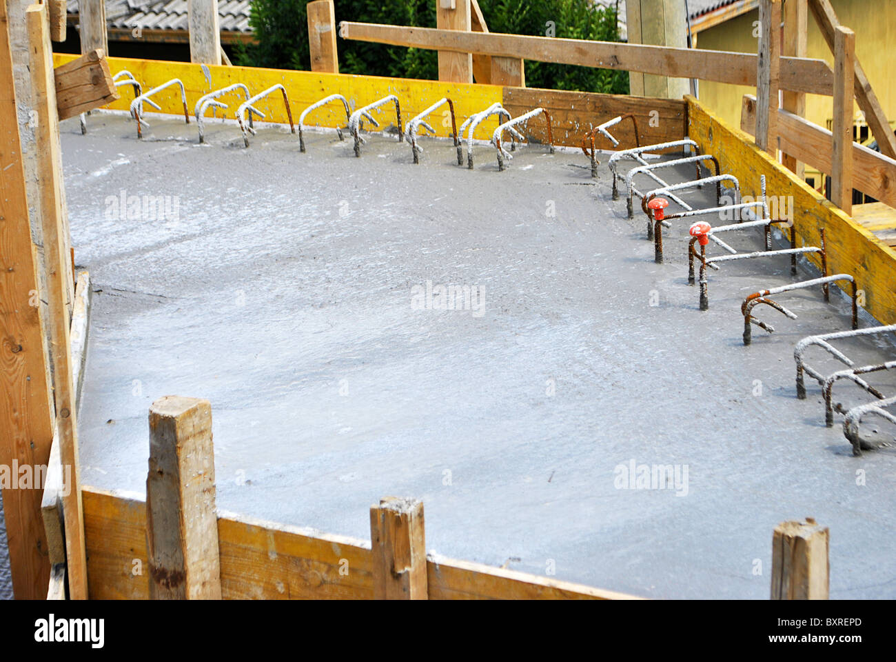 construction site with safety support Stock Photo - Alamy