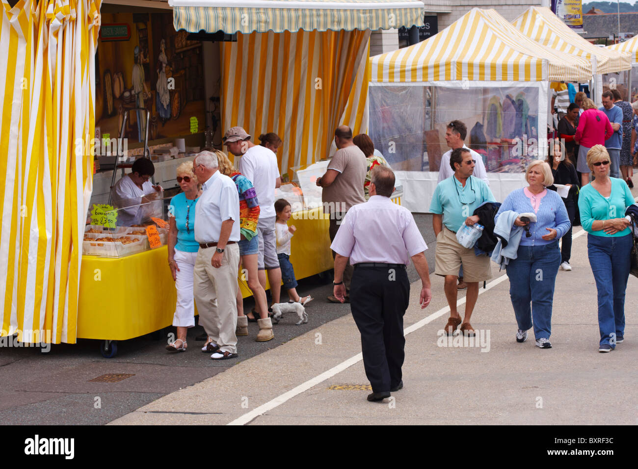 French market poole dorset hi-res stock photography and images - Alamy