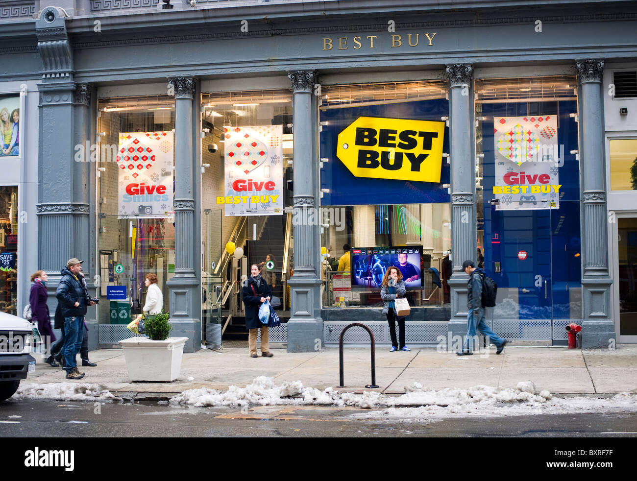Broadway corridor new york city hi-res stock photography and images - Alamy