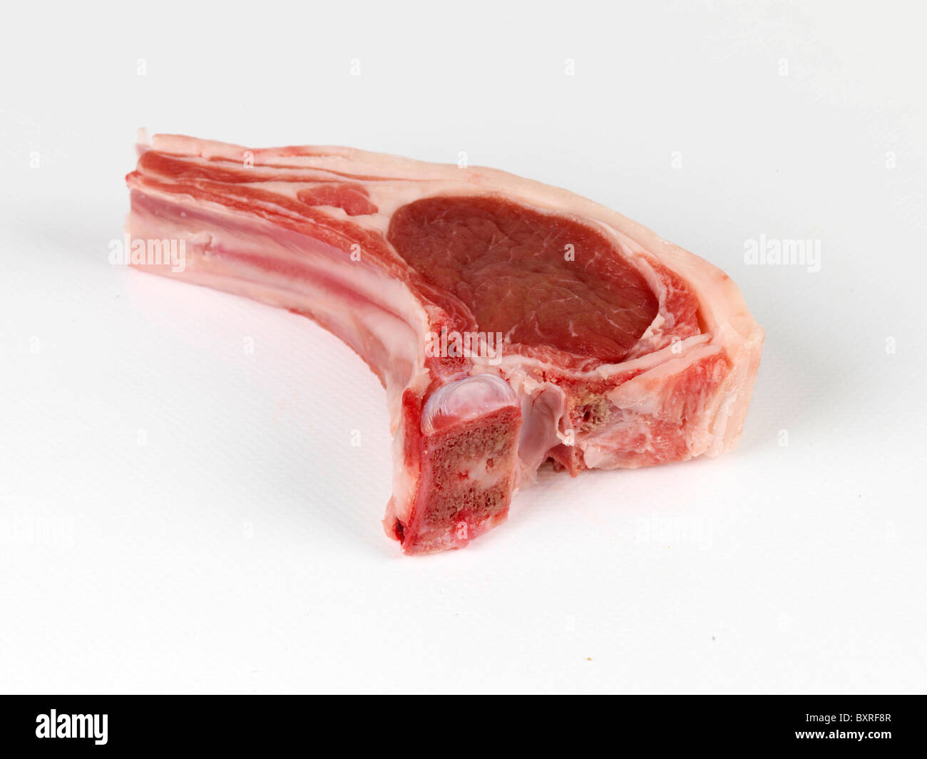 Fresh Lamb Chop Stock Photo - Alamy