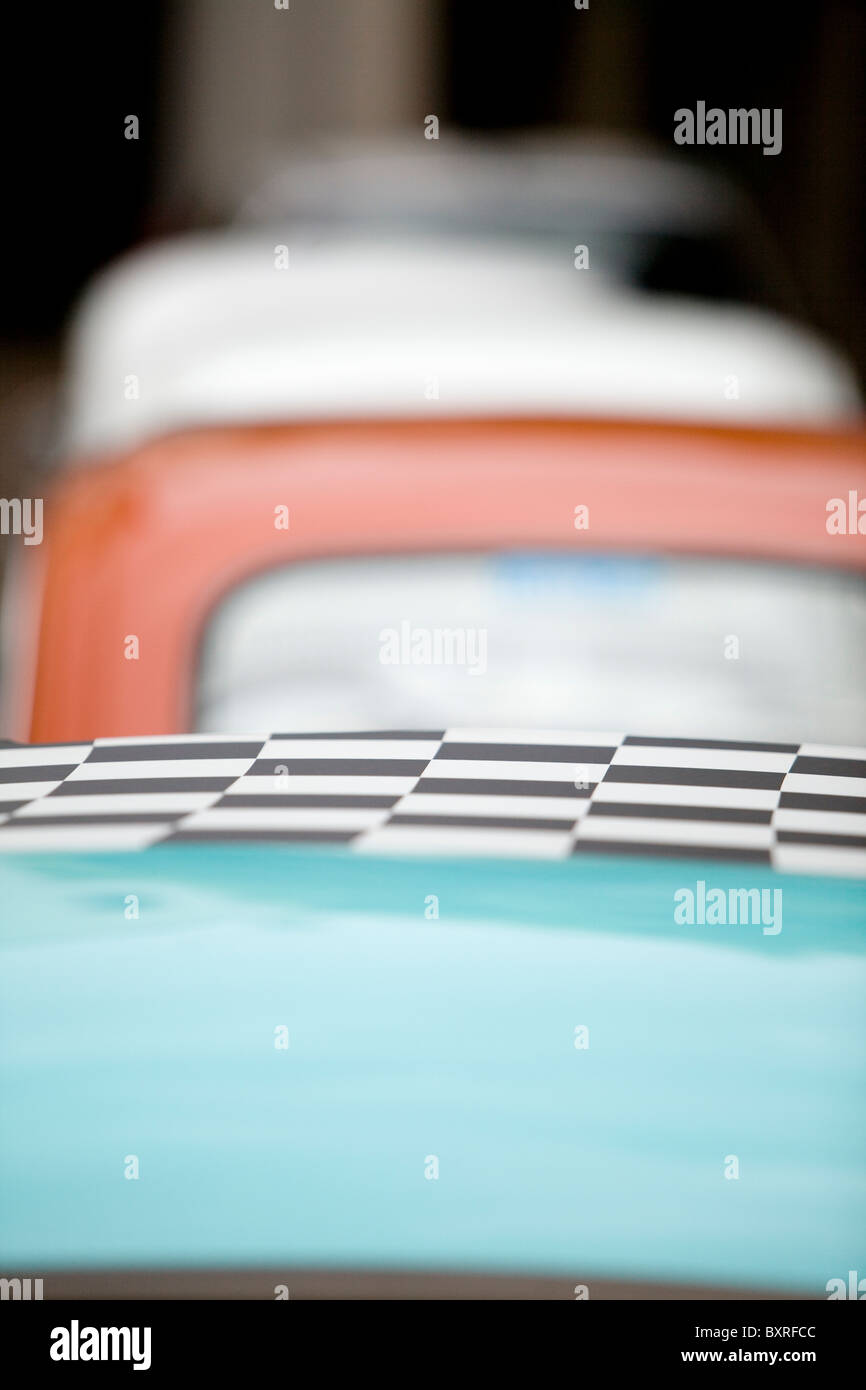 Fiat 500 (Cinquecento) Arbarth rear window and roof. Piazza Garibaldi ...