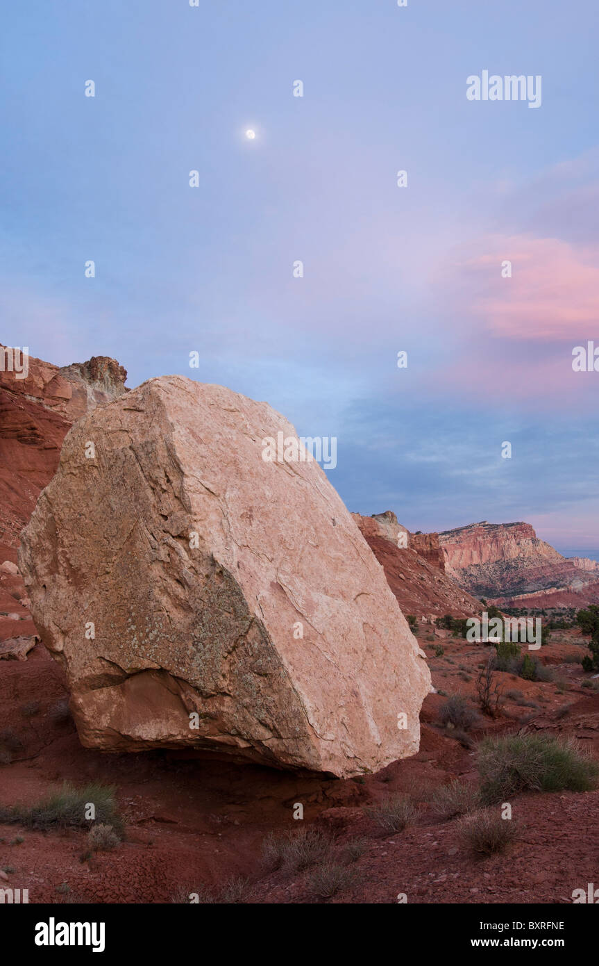 Moon boulder hi-res stock photography and images - Alamy
