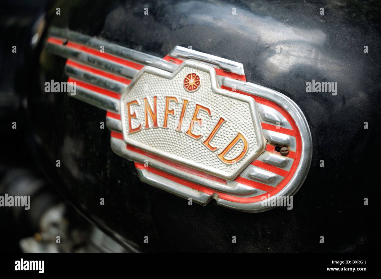 Royal enfield logo hi-res stock photography and images - Alamy