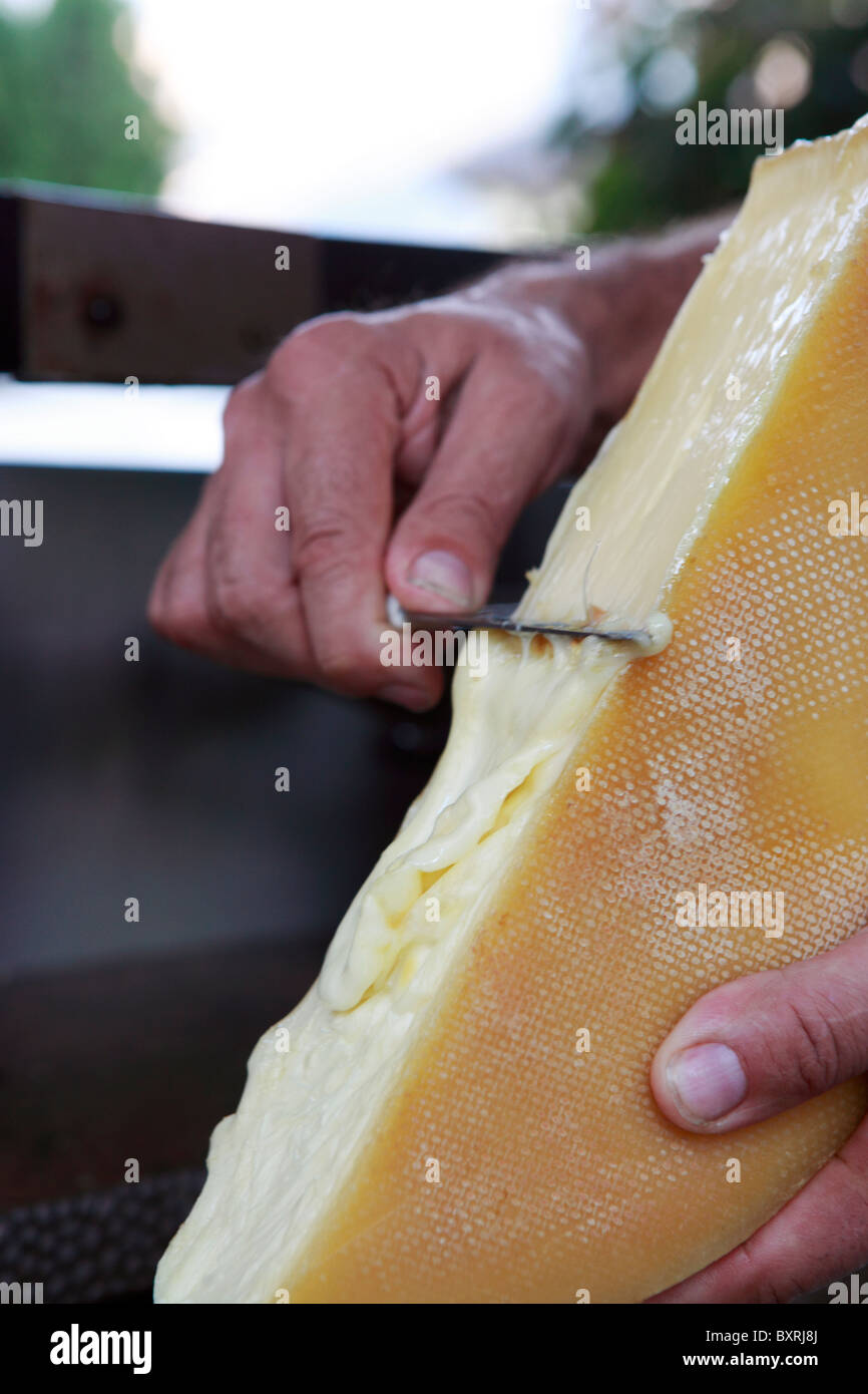 Raclette scrape hi-res stock photography and images - Alamy