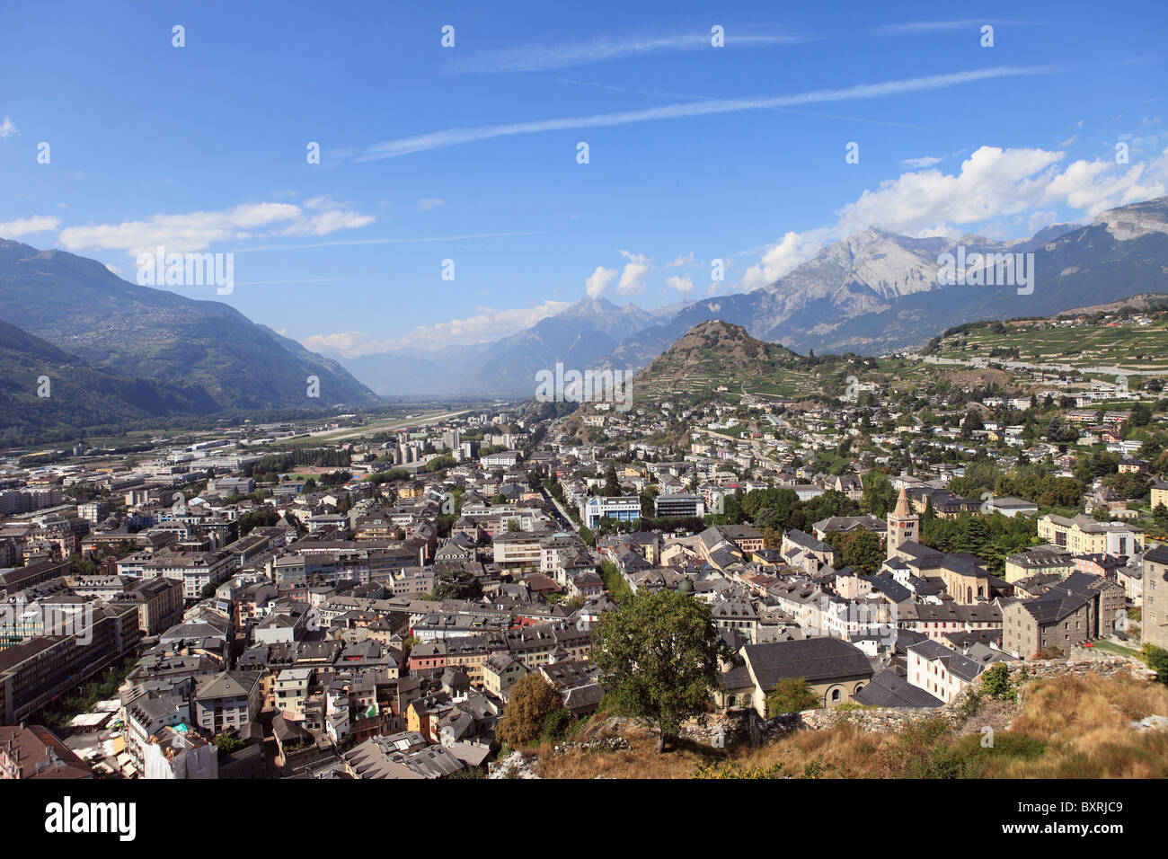 Sion cathedral valais hi-res stock photography and images - Alamy