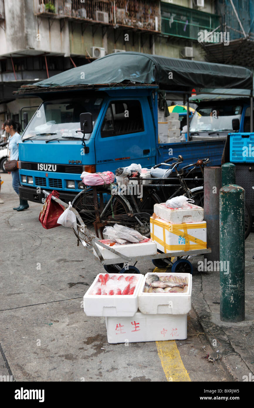 Fish delivery van hi-res stock photography and images - Alamy