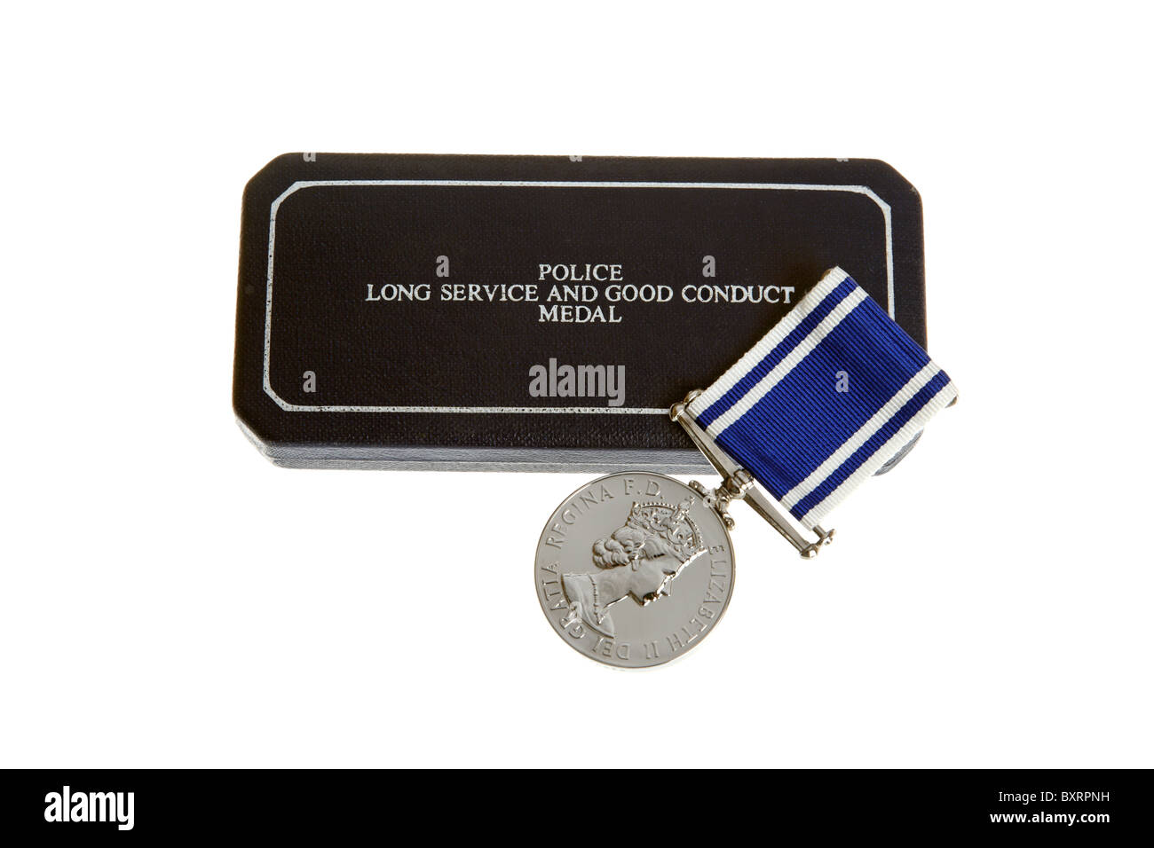 U.K. Police Long Service Medal Stock Photo - Alamy