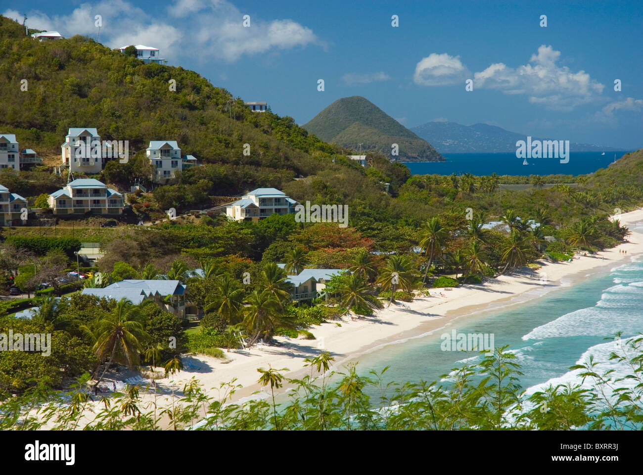 Caribbean, Leeward Islands, British Virgin Islands, Tortola, Long Bay ...