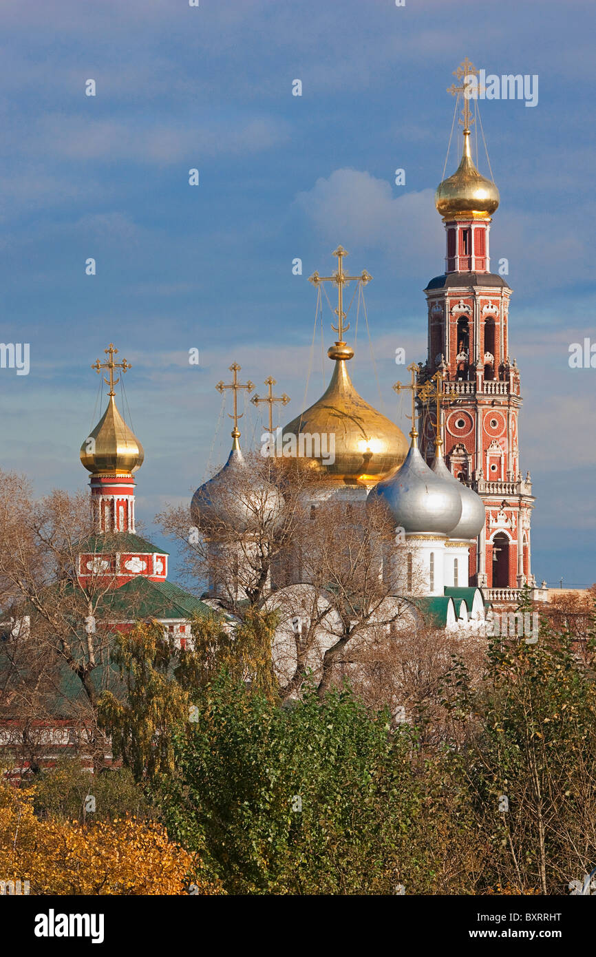 Europe, Eastern Europe, Russia, Moscow, Novodevichy Convent, View of ...
