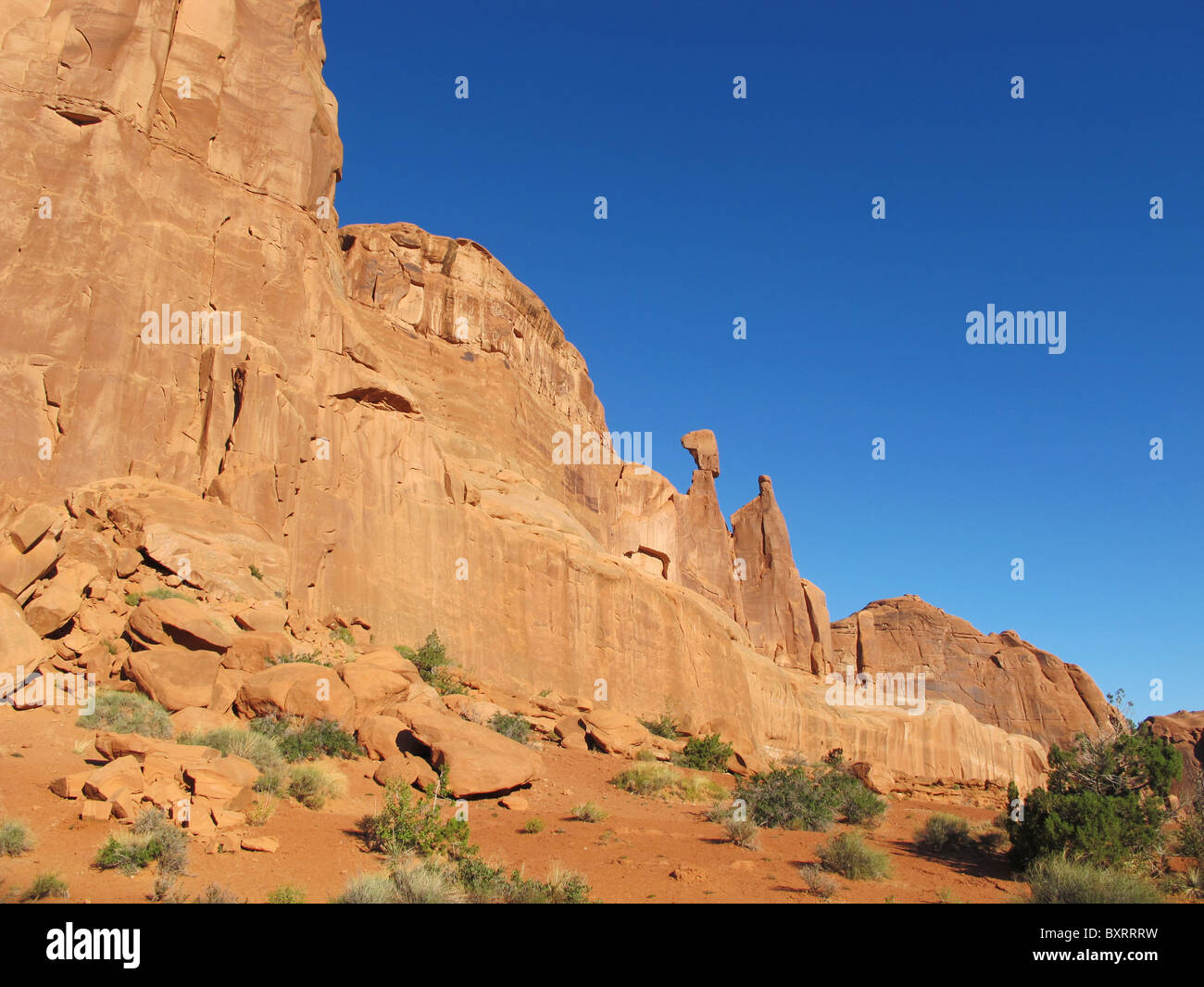 Park Avenue, Arches national park, Utah, United States of America ...