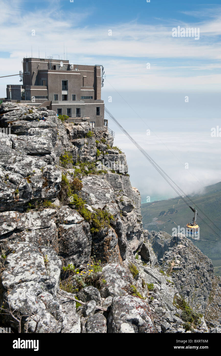 Table Mountain Upper Cableway Station, Cape Town, South Africa Stock ...