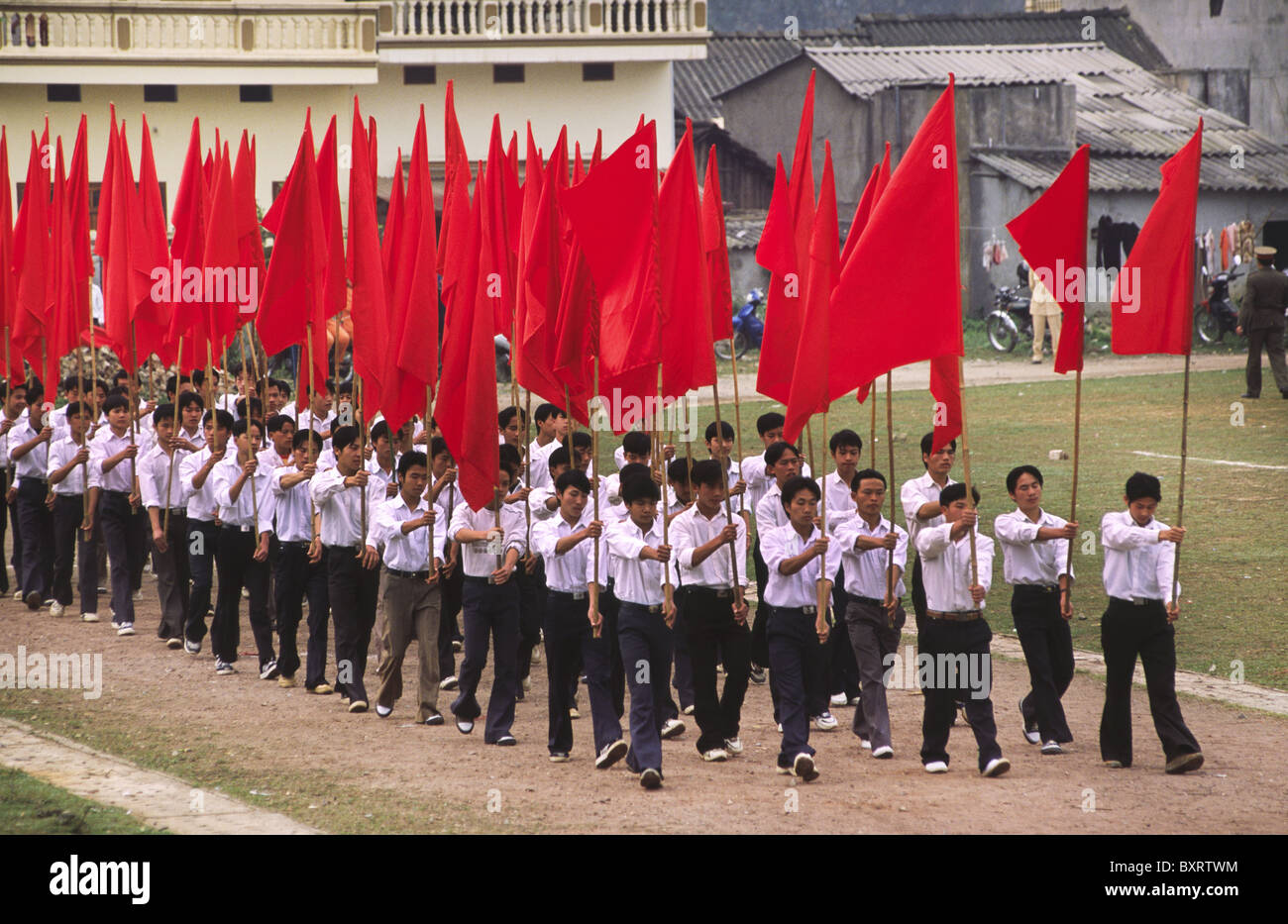 Vietnam student parade hi-res stock photography and images - Alamy