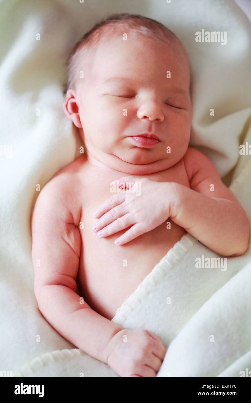 adorable newborn baby Stock Photo - Alamy