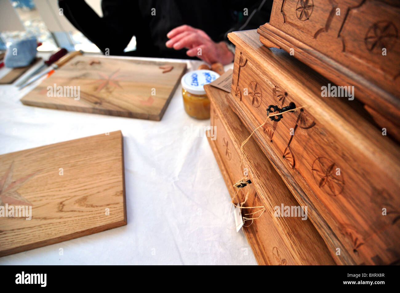 making of rustic chest Stock Photo - Alamy