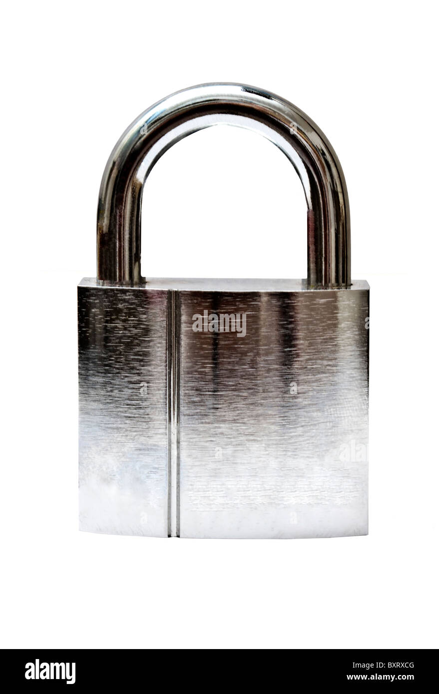 Padlock isolated on white background Stock Photo - Alamy
