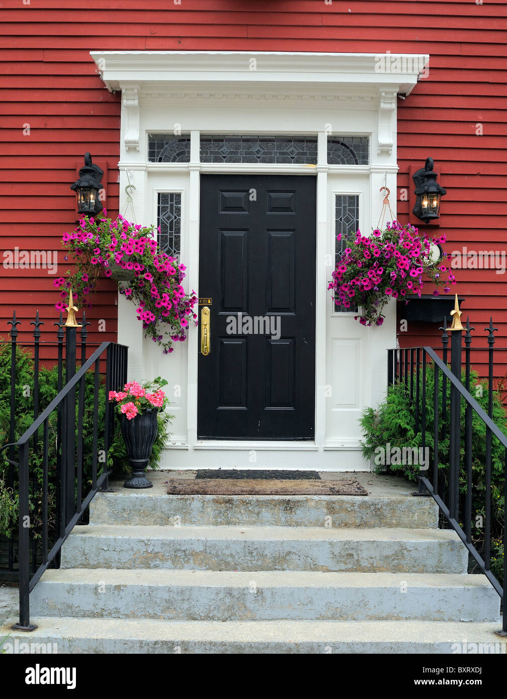 Traditional Front Door Stock Photo - Alamy