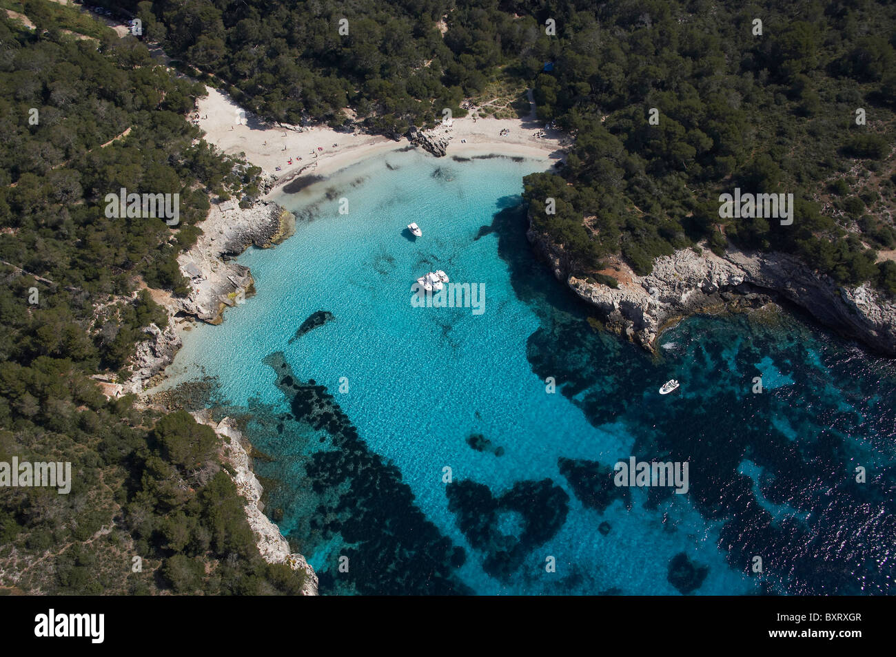Cala Turqueta, Menorca, Balearics Stock Photo - Alamy