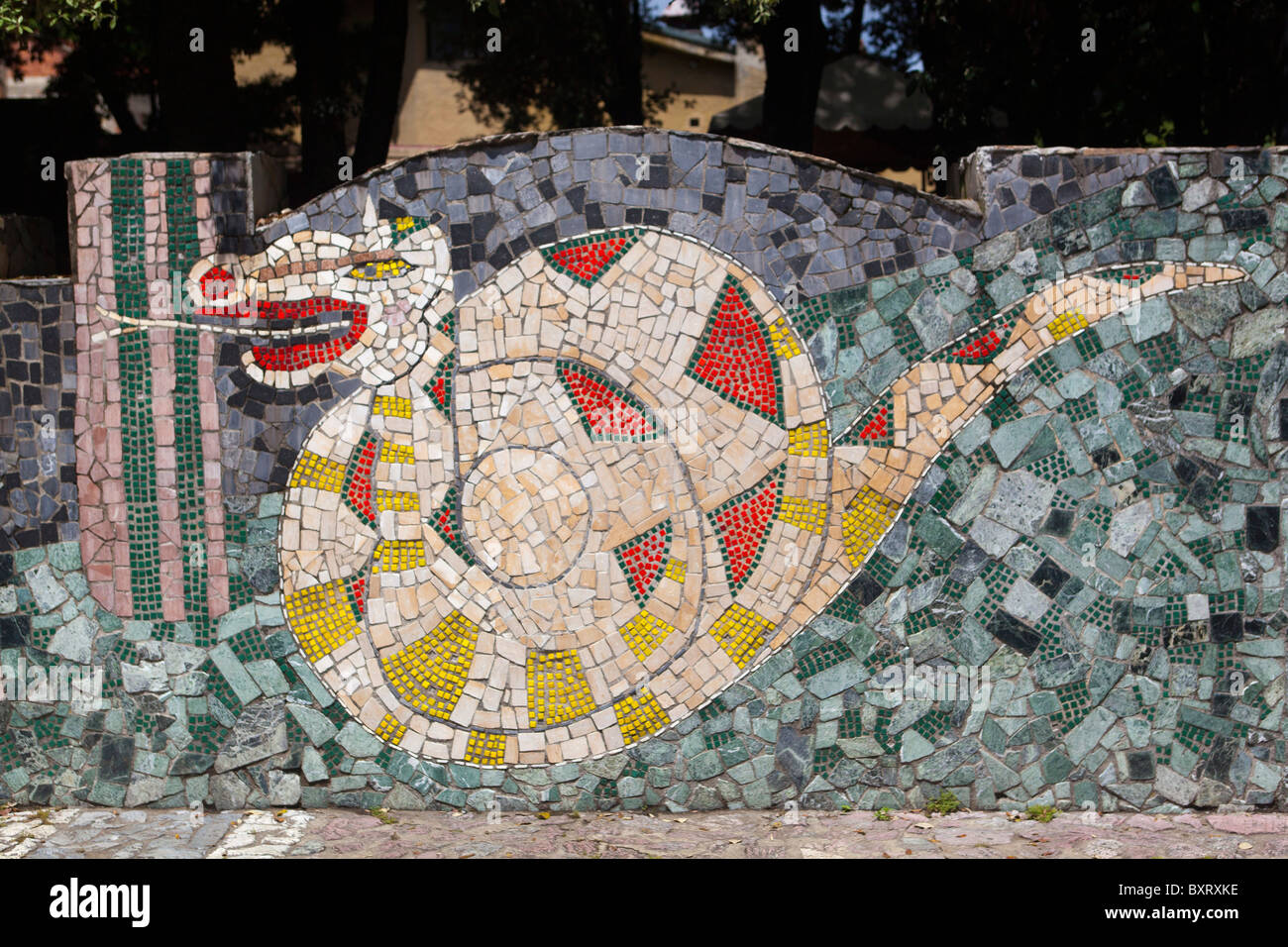 The Square of Mosaics, Parco di Pinocchio, Collodi, Tuscany, Italy ...