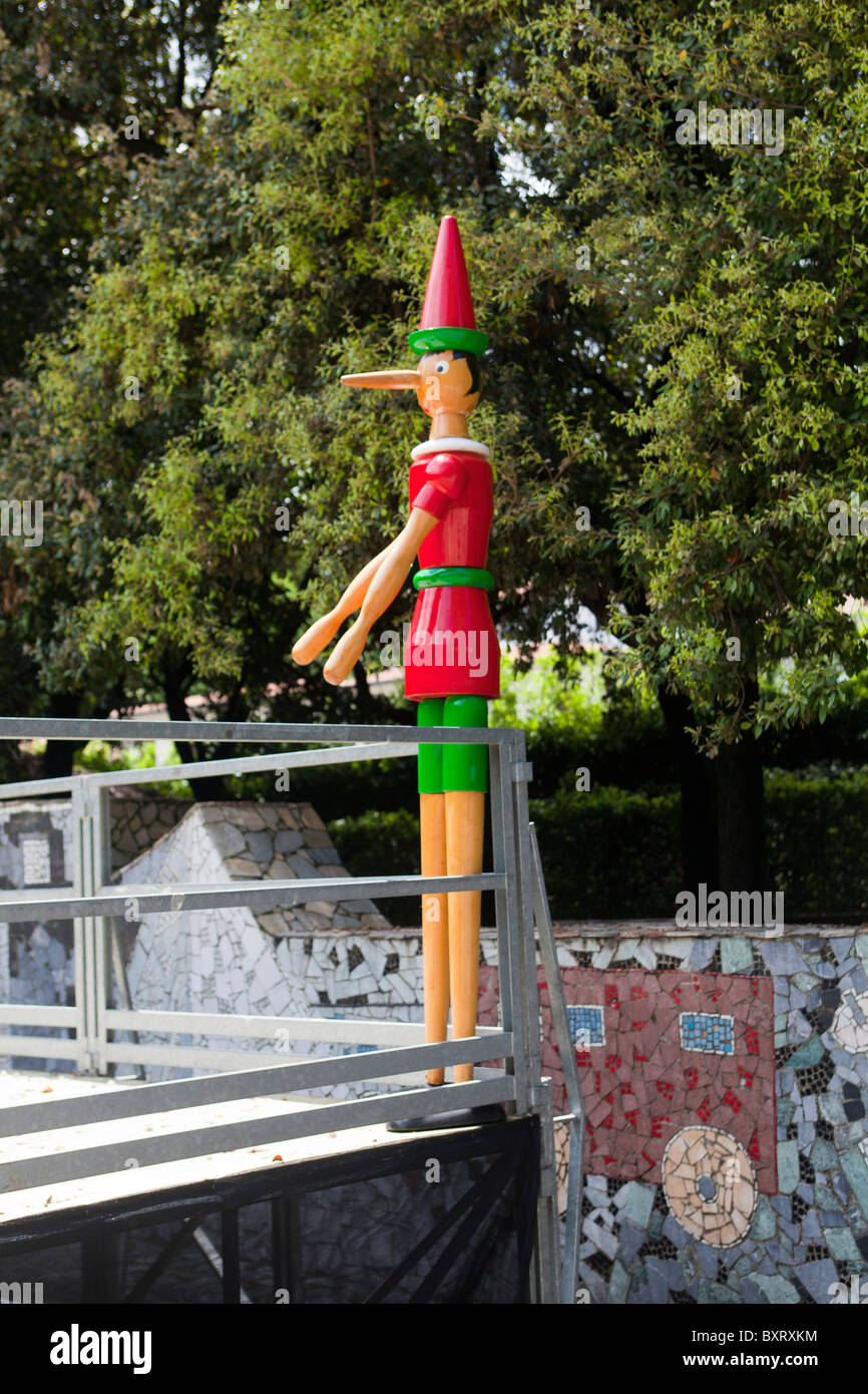 Pinocchio, Parco di Pinocchio, Collodi, Tuscany, Italy Stock Photo - Alamy