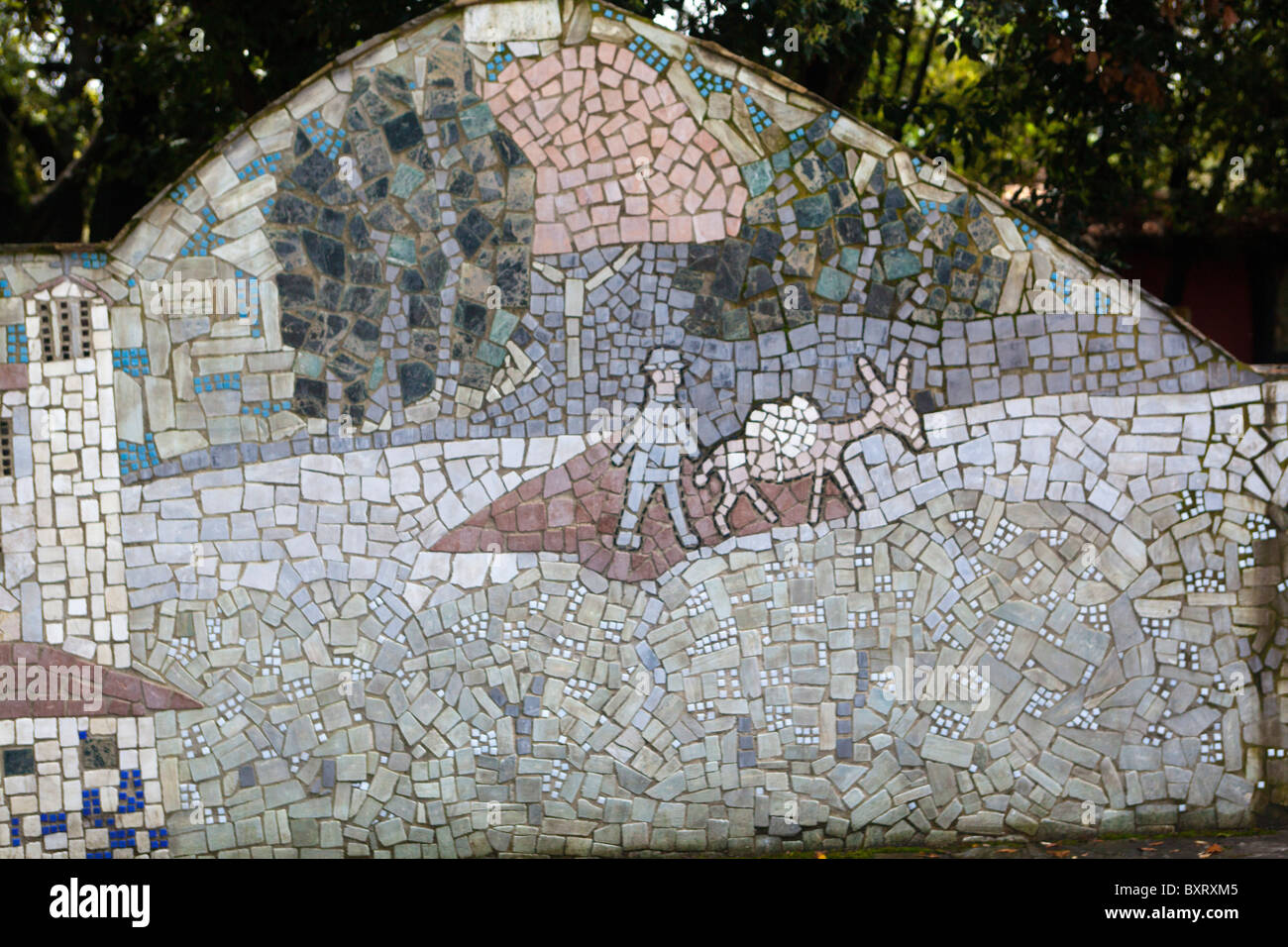 The Square of Mosaics, Parco di Pinocchio, Collodi, Tuscany, Italy ...