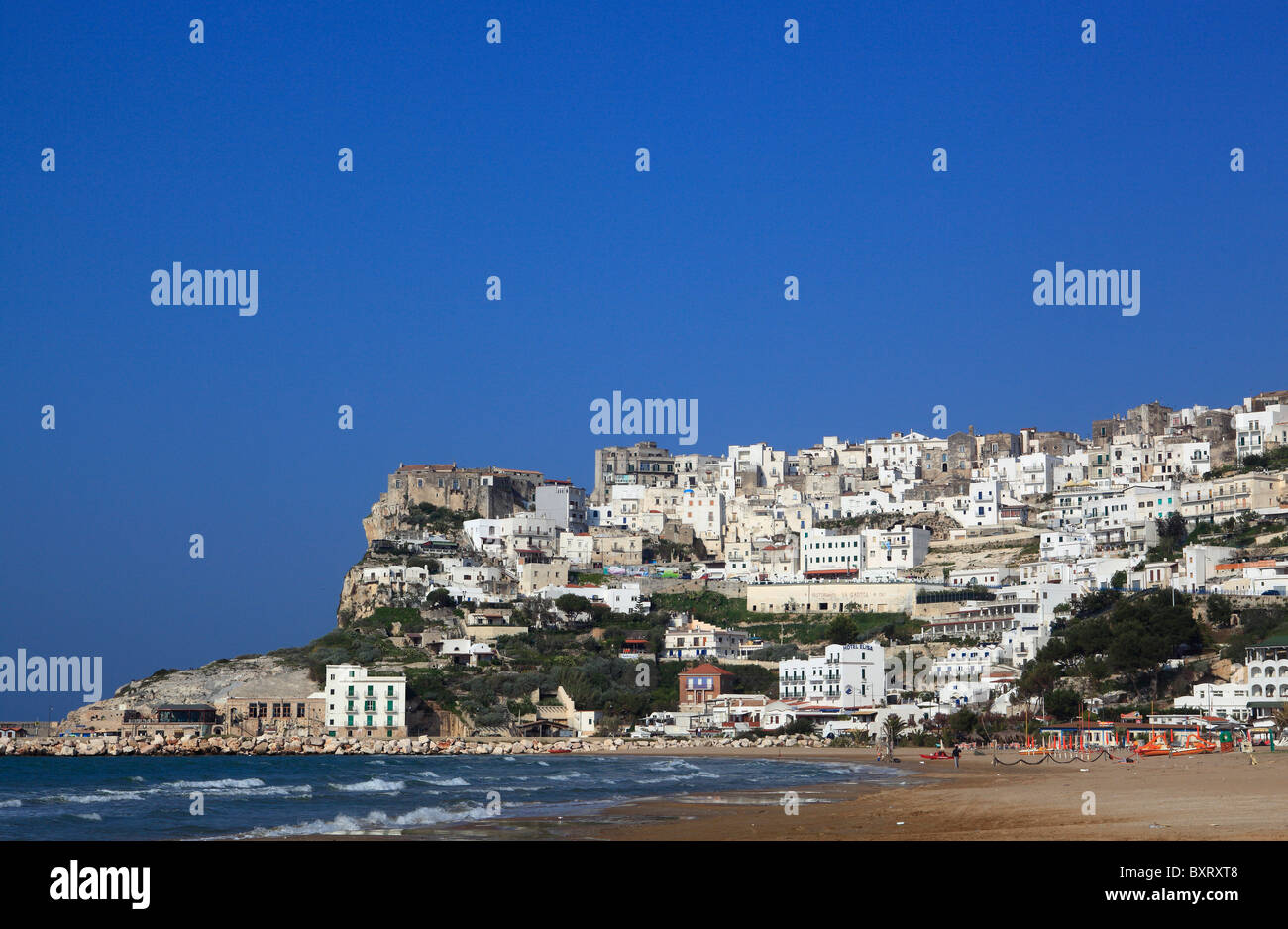 Peschici, Gargano Promontory, Gargano National Park, Puglia, Italy ...