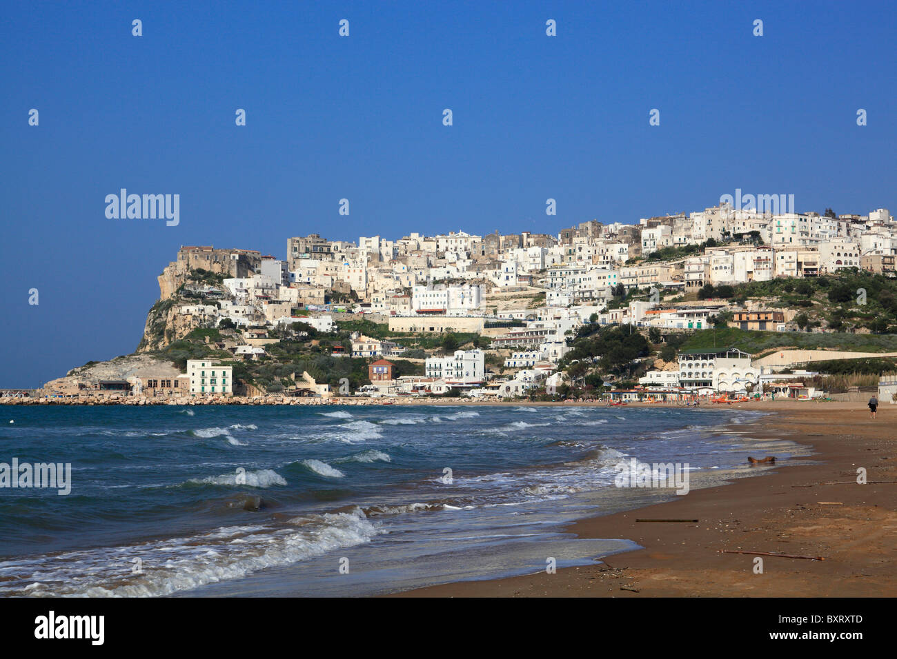 Peschici, Gargano Promontory, Gargano National Park, Puglia, Italy ...
