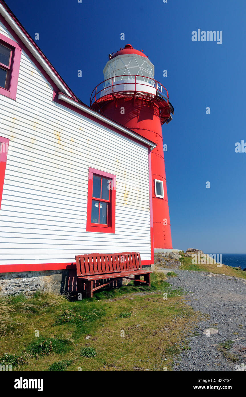 The Lighthouse Ferryland Newfoundland Canada Stock Photo - Alamy