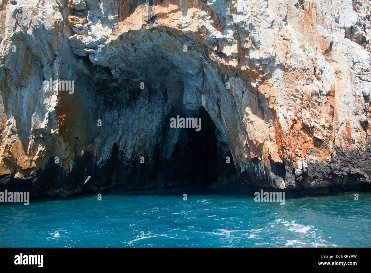Palinuro italy cave hi-res stock photography and images - Alamy