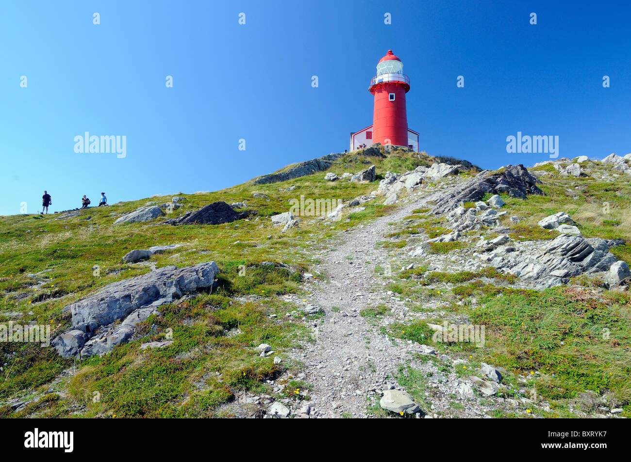 The Lighthouse Ferryland Newfoundland, Canada Stock Photo - Alamy