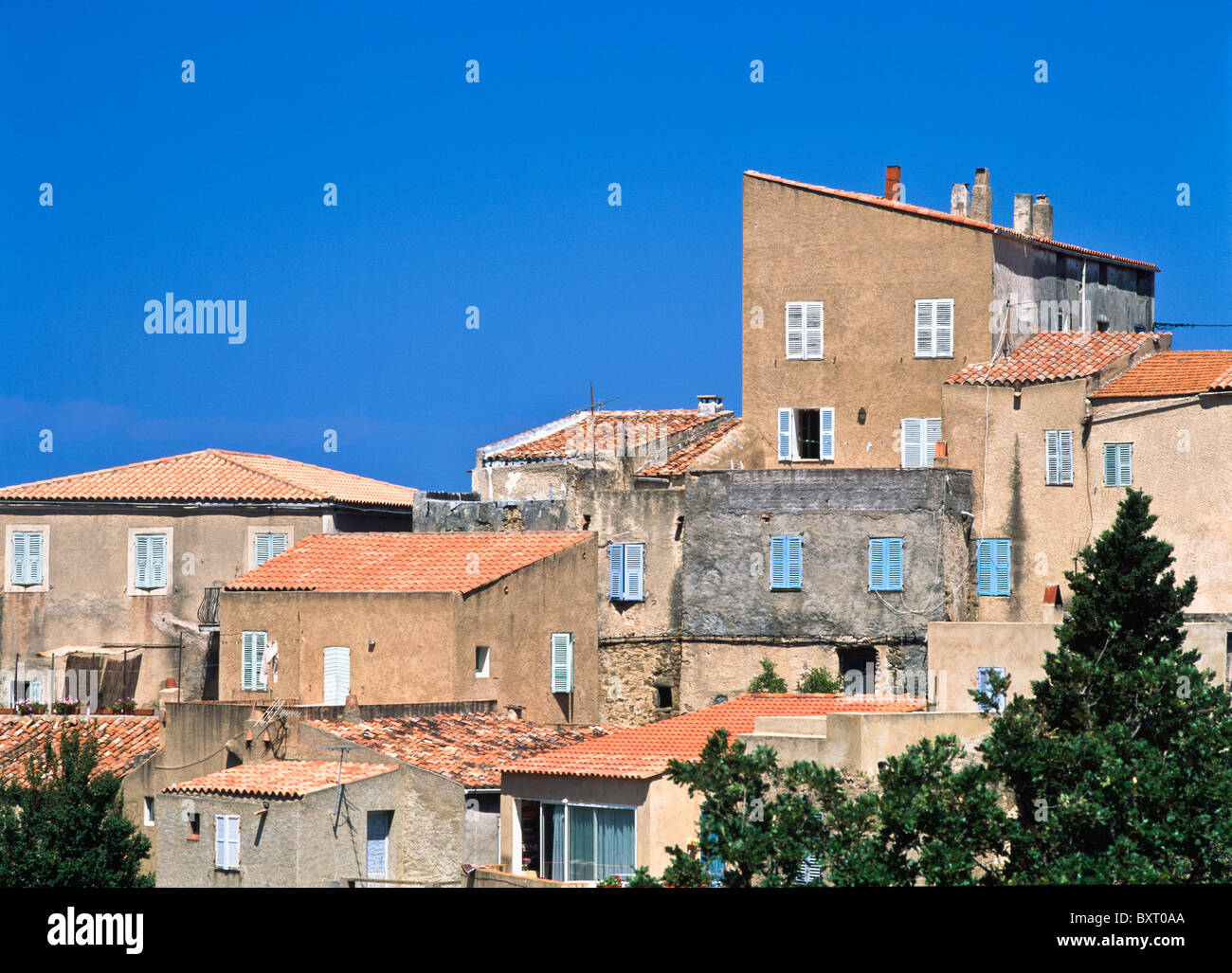 Village Of Pigna Stock Photo - Alamy