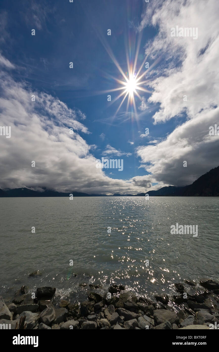Alaska sky sun hi-res stock photography and images - Alamy
