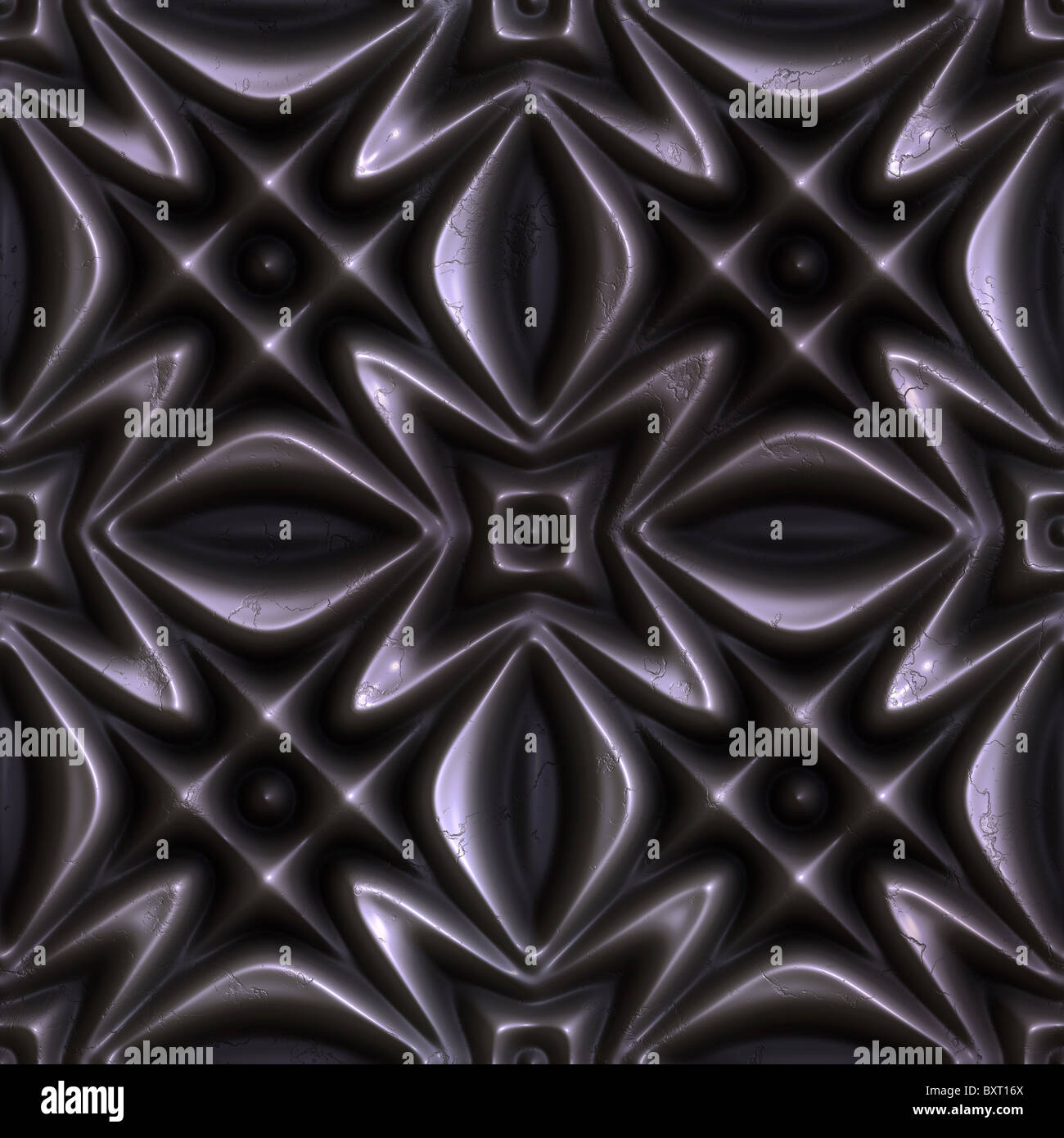 metal seamless tileable decorative background pattern Stock Photo - Alamy